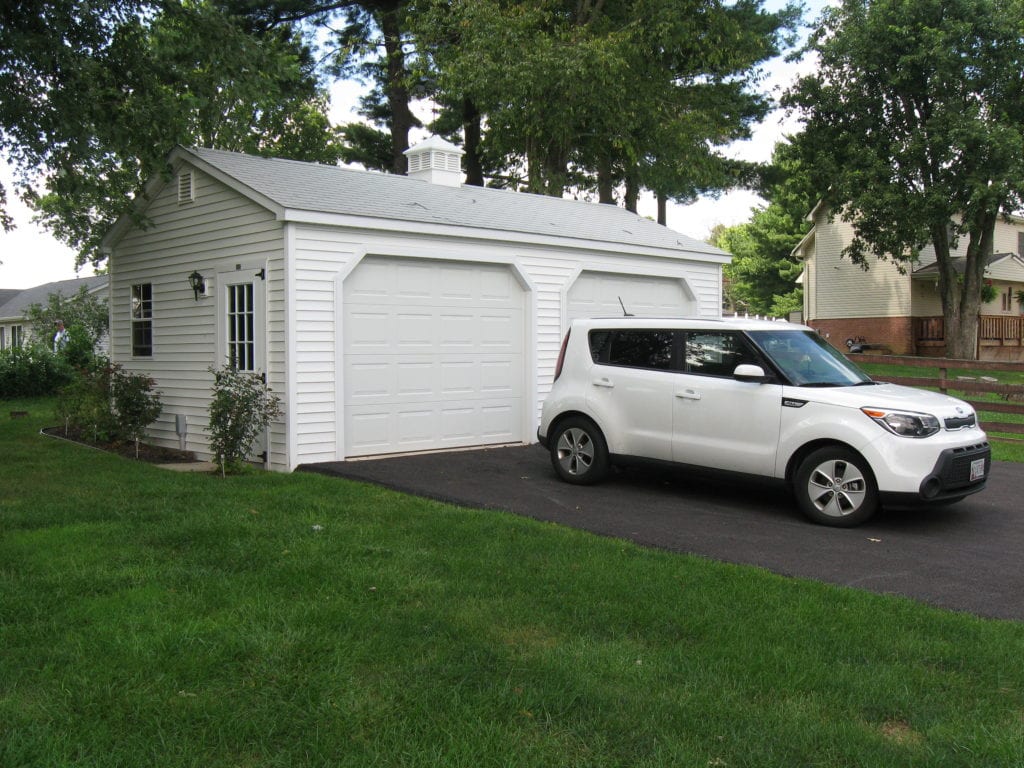 Small Car? Small Garage! | Myers Barn Shop – Custom Sheds, Gazebos ...