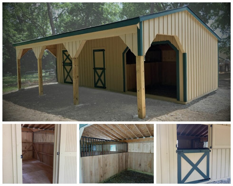 Horse Barn | Myers Barn Shop – Custom Sheds, Gazebos & Outdoor Structures
